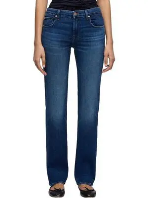 7 For All Mankind The Slim Mid Rise Slim Jeans - Current