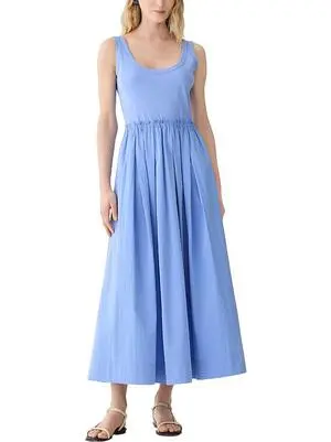 Lafayette 148 New York Maxi Dress - Blue Hydrangea