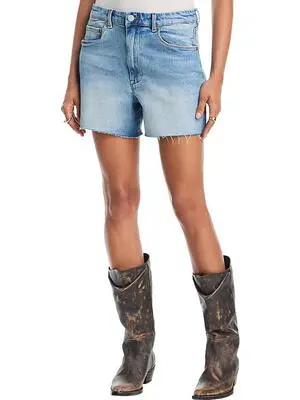 Blanknyc The Reeve High Rise Denim Shorts - Deep Dive