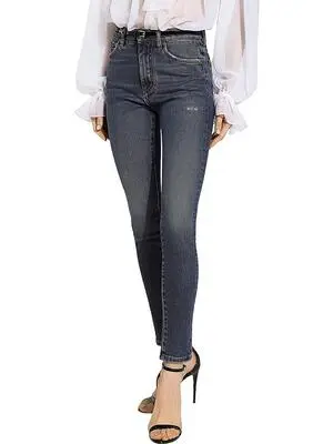 Dolce & Gabbana Audrey Skinny Denim Jeans - Medium Blue