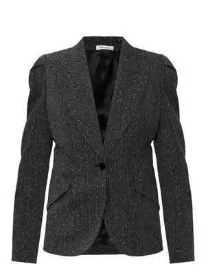 Alexander McQueen Wool Blazer - Grey