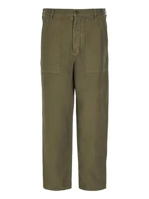 NILI LOTAN Nili Lotan Earl Straight-Leg Cotton Trousers