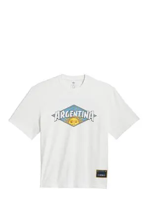 Adidas Argentina X Thrasher T-shirt Asia Sizing - Core White
