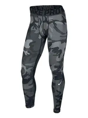 Nike Camouflage Alphabet Sports Pants - Grey