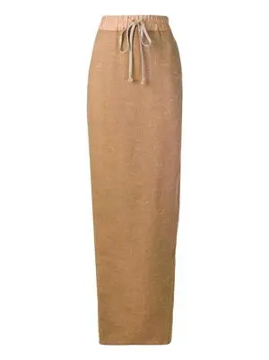 Rick Owens Drawstring Waist Skirt - Neutrals