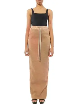 RICK OWENS Rick Owens Drawstring Waist Skirt