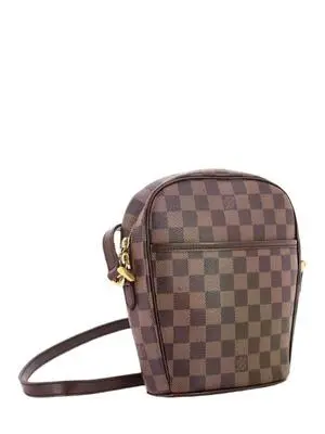 LOUIS VUITTON Louis Vuitton Ipanema PM Damier Ebene Crossbody Bag
