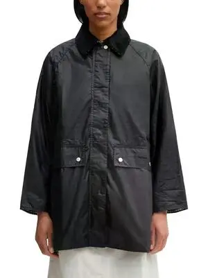 Barbour Wren Waxed Jacket - Blue