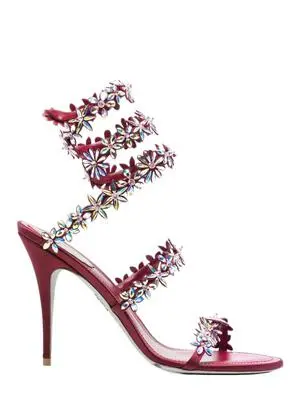 RENE CAOVILLA René Caovilla Eva Crystal-Embellished Heeled Sandals