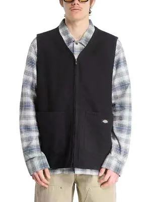 Dickies Canvas Logo Patch Vest - Black