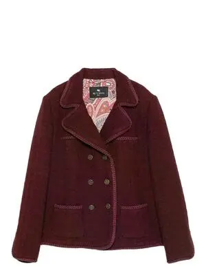 Etro Buttoned Double-breasted Blazer - Red