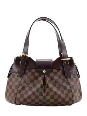 LOUIS VUITTON Sistina Handbag Damier Pm Shoulder Bag - Brown