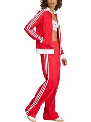 Adidas Embroidered Logo Track Pants - Red