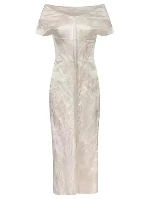 FFORME Off-shoulder Kaley Dress - Neutrals