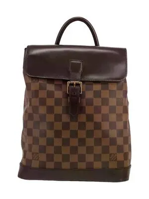 LOUIS VUITTON 2002 Soho Backpack - Brown