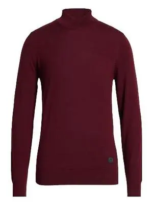 Iceberg Wool Turtleneck With Embroidered Logo - Red