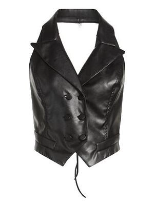 ANIYE BY Tailored Vest In Polyester - Black