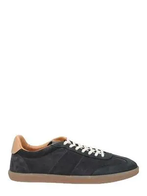 TOD'S Midnight Leather Low-top Sneakers - Blue