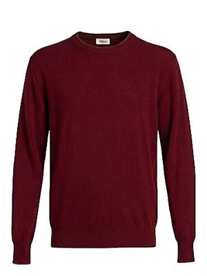 Altea Virgin Wool Crewneck Sweater - Red