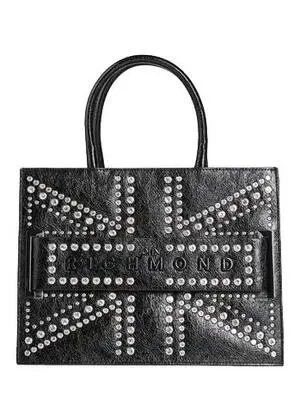 John Richmond Tote Bag With Studded Embellishments - Black
