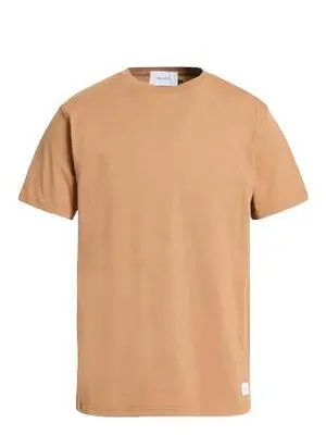 SHOE T-shirt Size Cotton - Camel