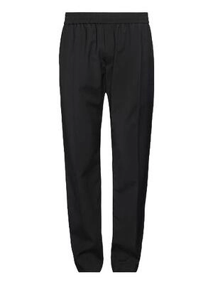 Iceberg Polyester, Wool, And Elastane Tailored Pants - Black