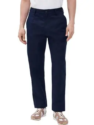 Universal Works Linen Blend Trousers - Navy