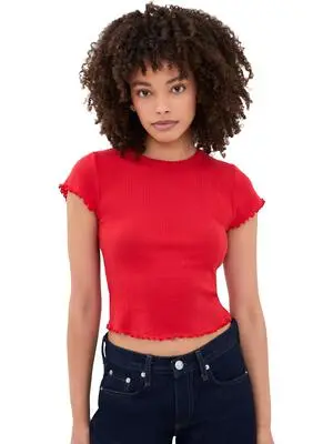 DAZE Lily Tee - Cherry