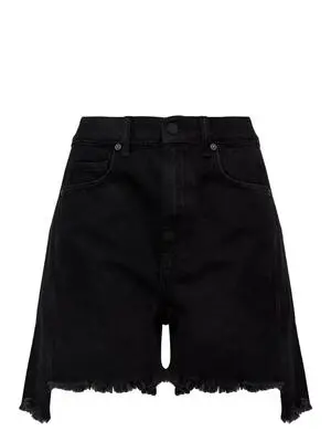 ALLSAINTS Frankie Raw-cut Shorts - Black