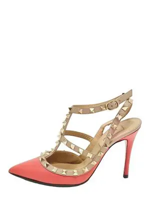Valentino Garavani Rockstud Caged Pumps - Pink