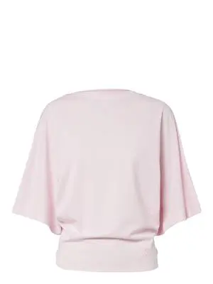 Jacquemus Moisson Oversized Open-back Jersey T-shirt - Pink