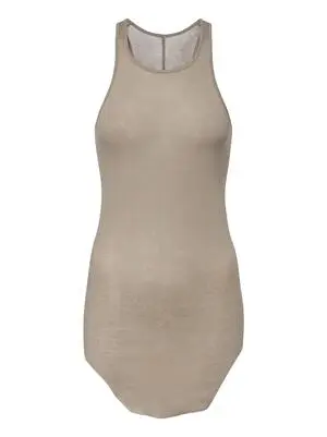Rick Owens Cotton Jersey Tank Top - Grey