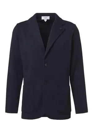 LARDINI Virgin Wool Blazer - Blue
