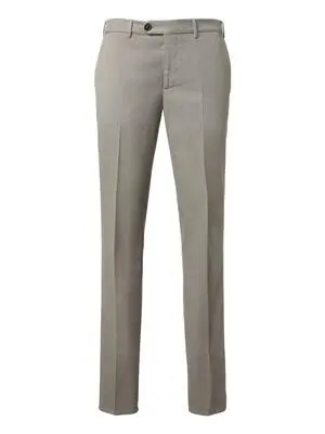 Brunello Cucinelli Brunello Cucinelli Slim Fit Cotton Pants Green