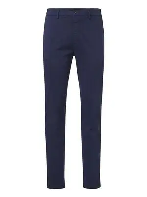 Eleventy Cotton Straight Pants - Blue
