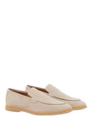 Eleventy Suede Loafers - Grey
