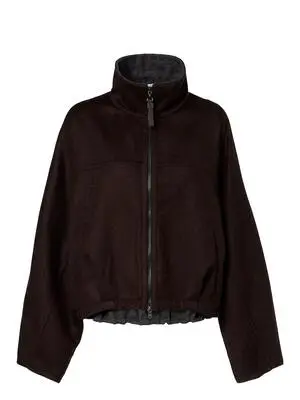 Brunello Cucinelli Monili Virgin Wool Jacket - Brown