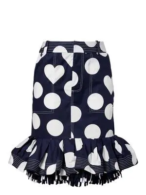 Jacquemus Cabana Printed Cotton Poplin Miniskirt - Blue
