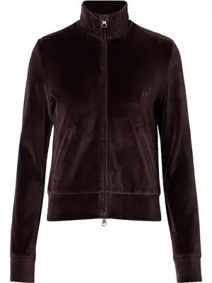 COURREGES Courreges Cotton-Blend Velvet Track Jacket