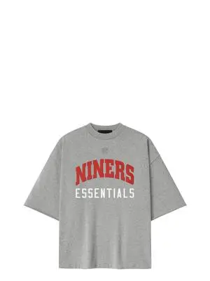 Fear Of God Niners" 3/4 Sleeve T-shirt - Grey