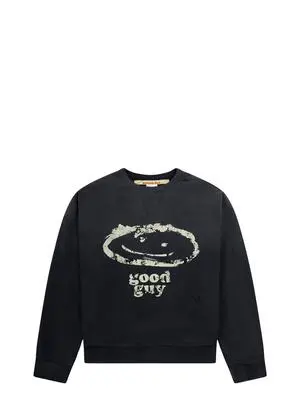 SECND SLF Good Guy" Crewneck - Black