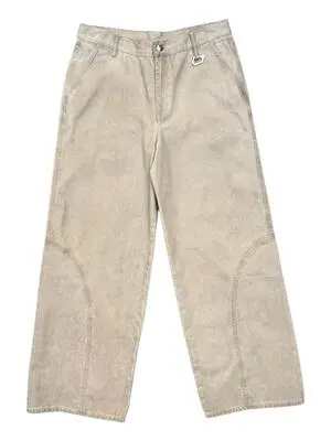HELIOT EMIL Basalt Denim Trousers - Grey