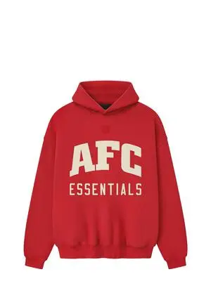 Fear Of God Fear Of God Essentials American Sport Hoodie Red