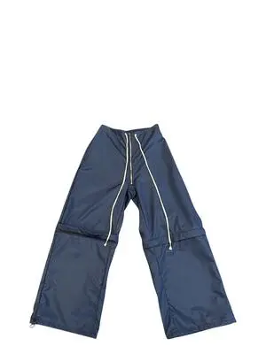 SECND SLF Convertible Zip-up Trousers - Blue