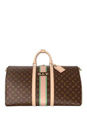 LOUIS VUITTON Keepall Bandoulière 55 - Brown