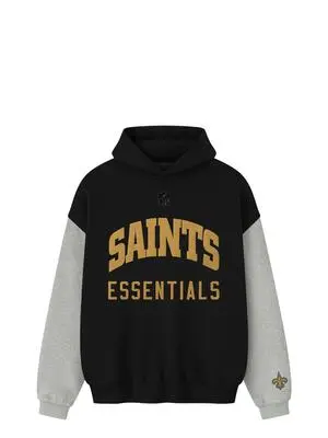 Fear Of God Fear Of God Essentials Saints Sport Hoodie Black