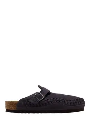 BIRKENSTOCK Kith X Birkenstock Boston Braided Slip-On Grey