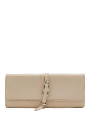 LIFFNER Liffner Belted Leather Clutch