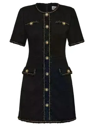 Rebecca Vallance Stargazing Mini Dress - Black