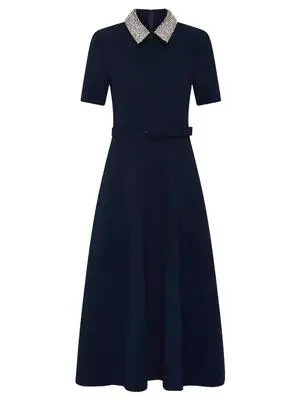 Rebecca Vallance Xena Midi Dress - Blue